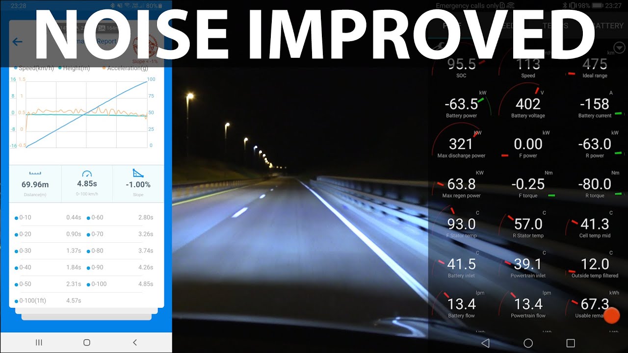 Tesla Model Y LR acceleration and noise test - YouTube