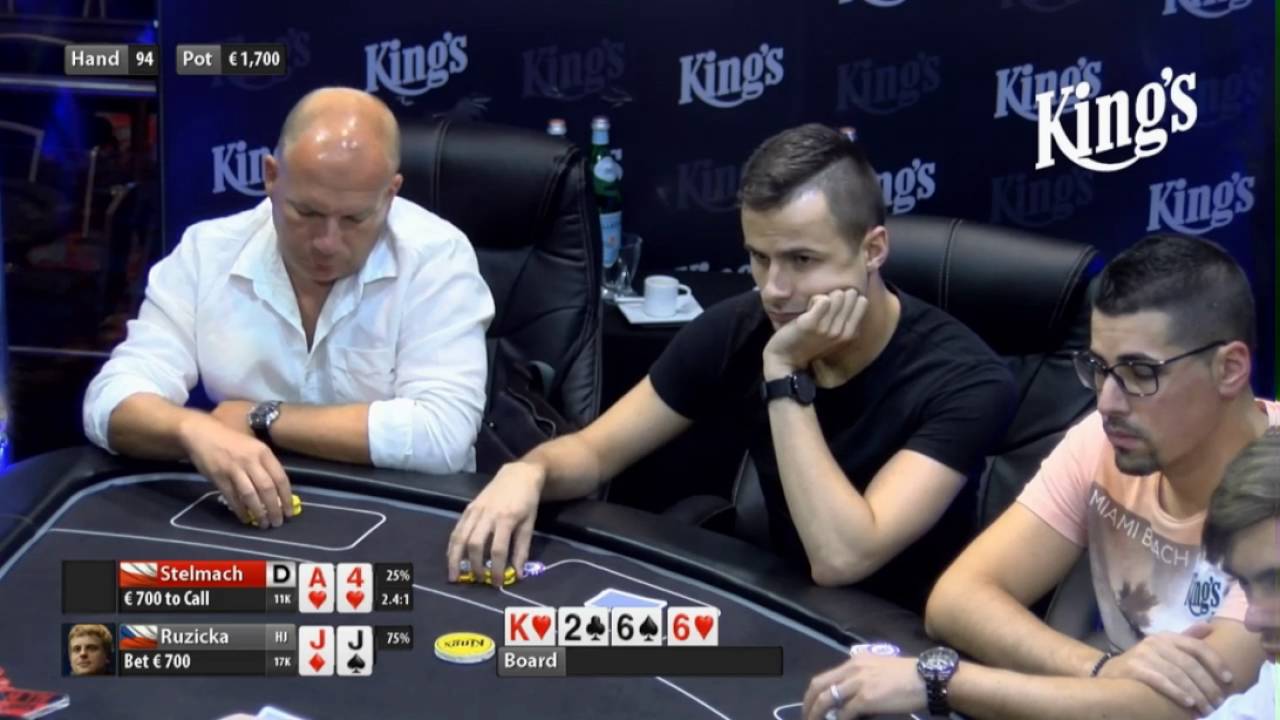 Vojtech Ruzicka vs Robert Stelmach (Celebrity Cash King's de 2016 ...