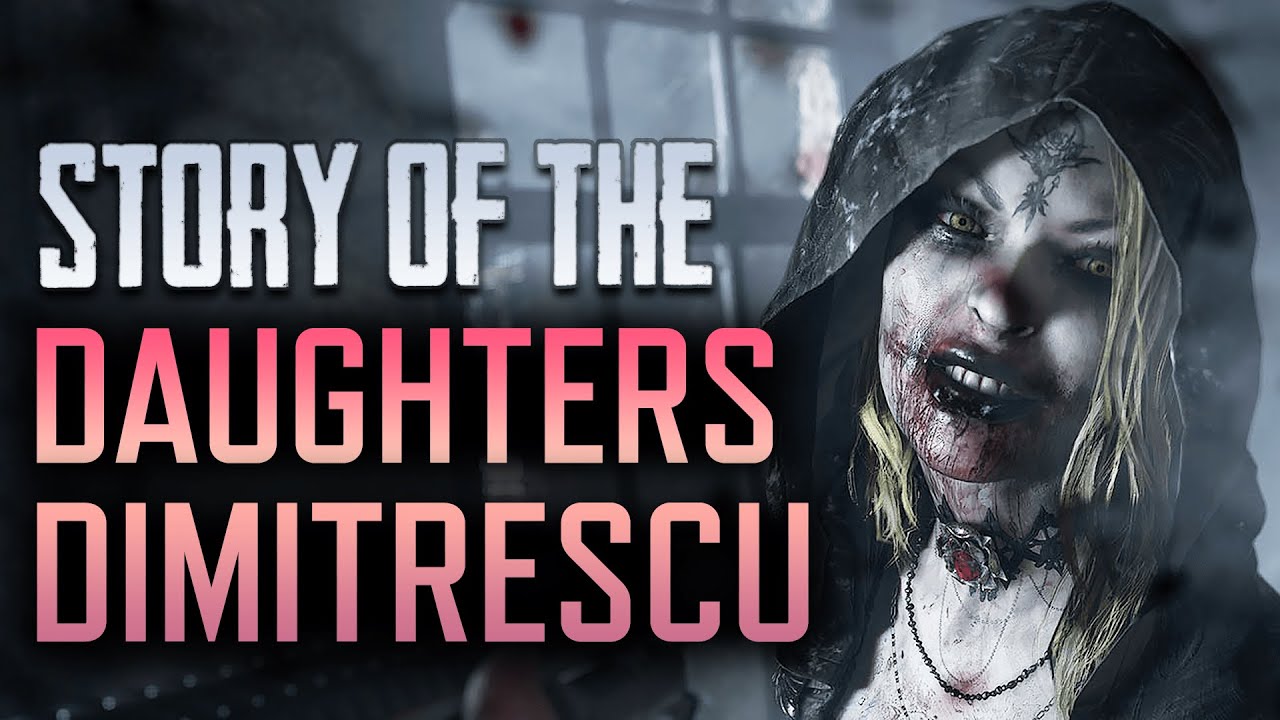 Resident Evil Village - ALL SCENES of the Daughters Dimitrescu // The ...