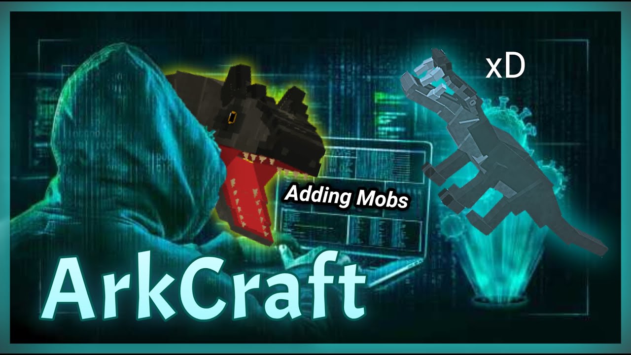 Haciendo mobs y tal | Arkcraft Addon Minecraft Bedrock - YouTube