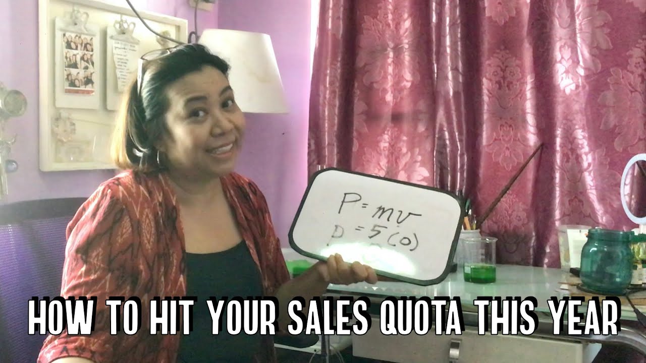 How To Hit Your Sales Quota In 2020 - YouTube