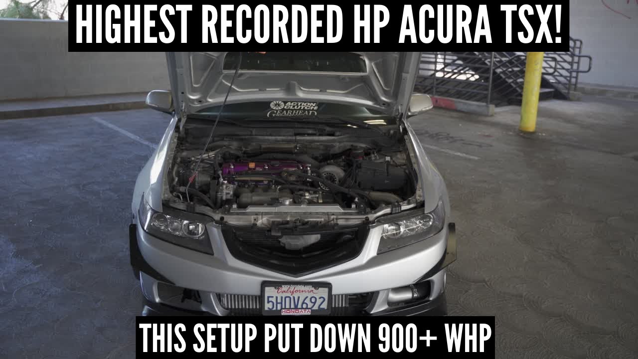 THIS TSX PUT DOWN 900+ WHP ON THE DYNO! | 2004 Acura TSX Turbo Build ...