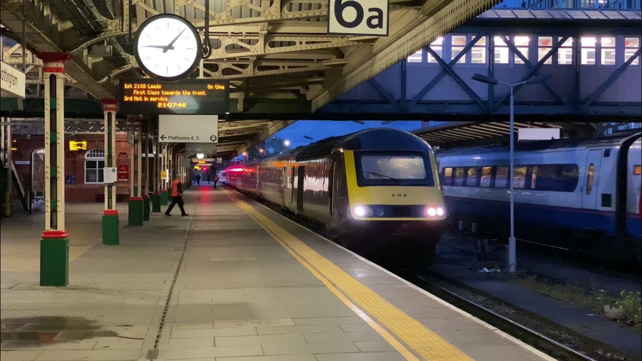 EMR HST 43274/NL58/43102 ‘The Journey Shrinker’ depart Nottingham on 1D66 to Leeds 06/05/2021 ...
