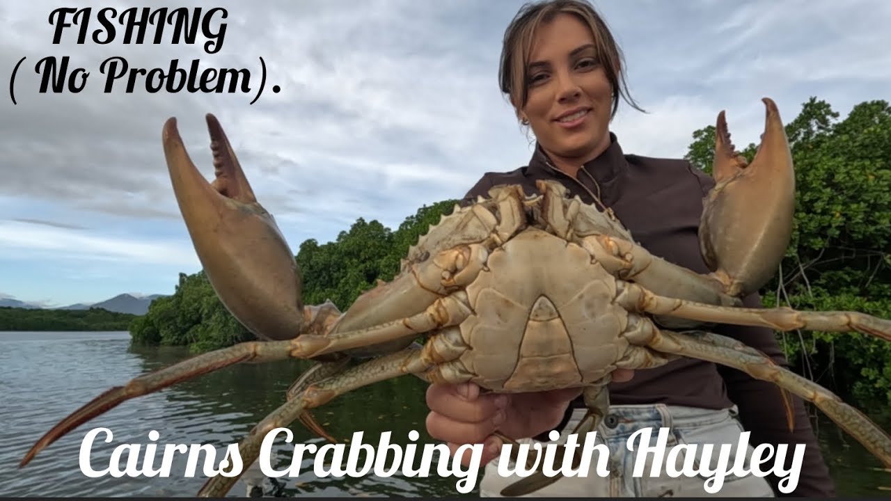 Cairns fishing / Crabbing with Hayley. - YouTube