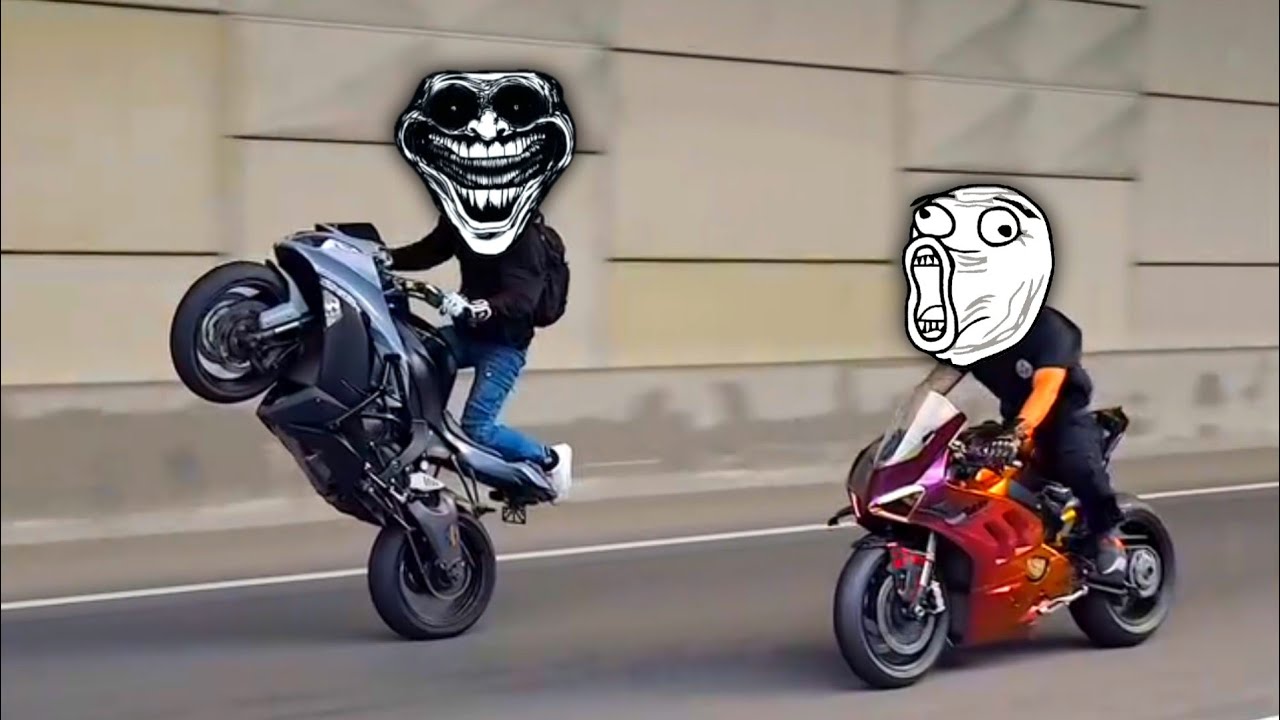 Trending Troll Face Video| Bike Rider Troll Video| BRONDAISI - YouTube