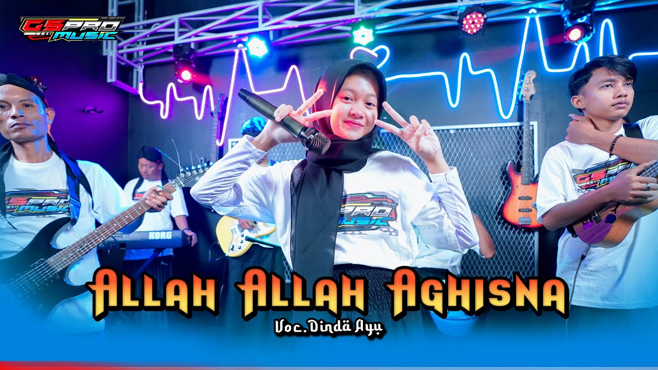 ALLAH ALLAH AGHISNA SHOLAWAT MERDU | DINDA AYU FT GSPRO MUSIC - YouTube