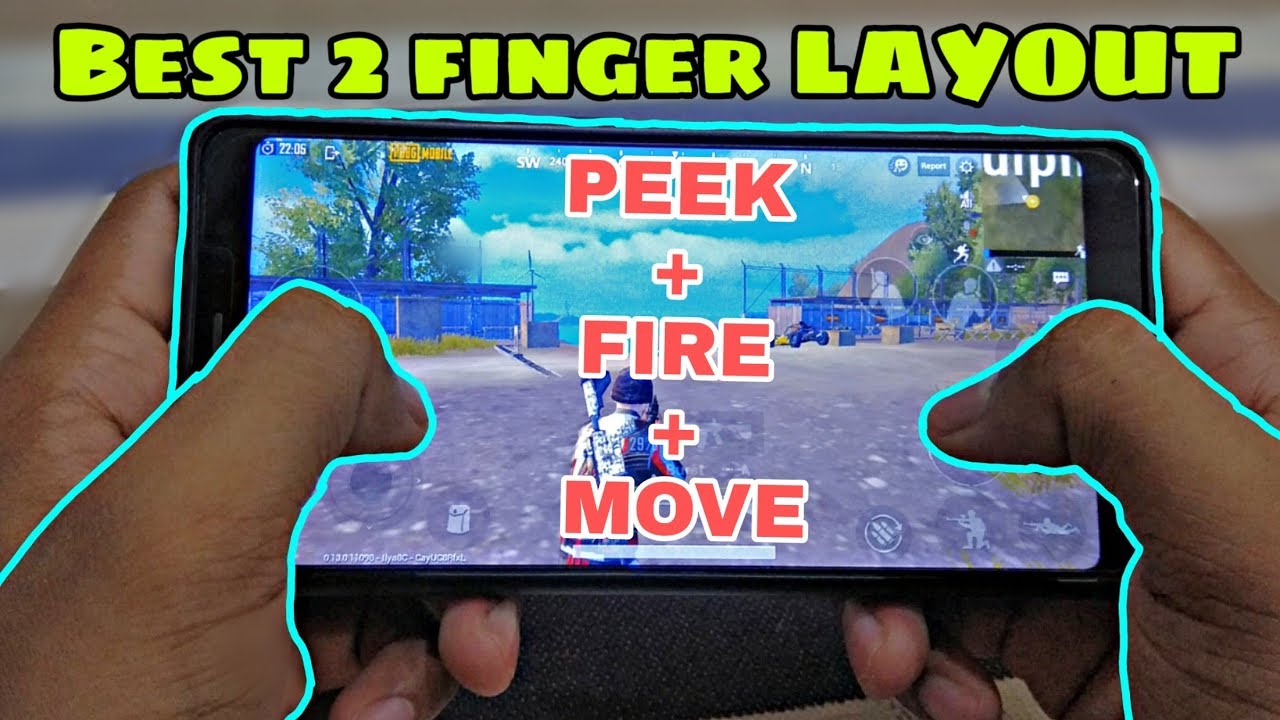 Best 2 Finger Layout Setup | Best Layout For Thumb Player | PUBG Mobile ...
