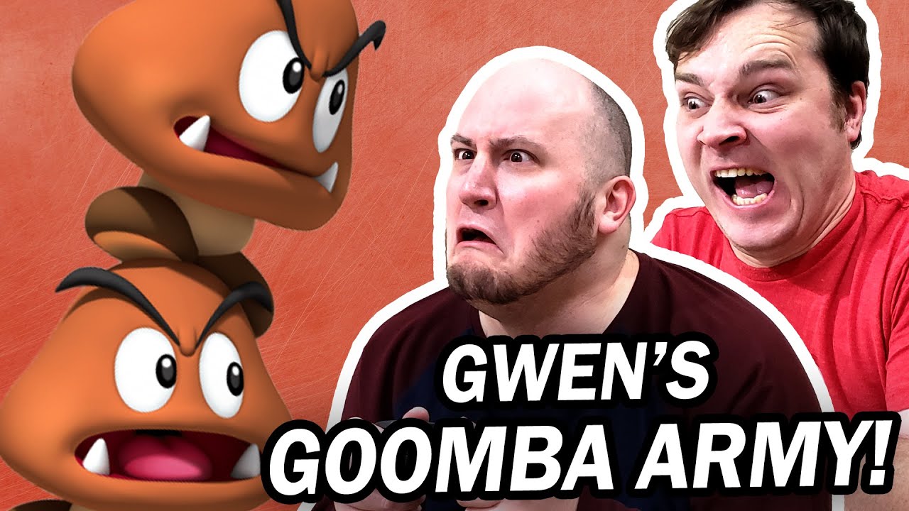 GWEN'S GOOMBA ARMY! - Let's Play Super Mario Maker 2! - YouTube