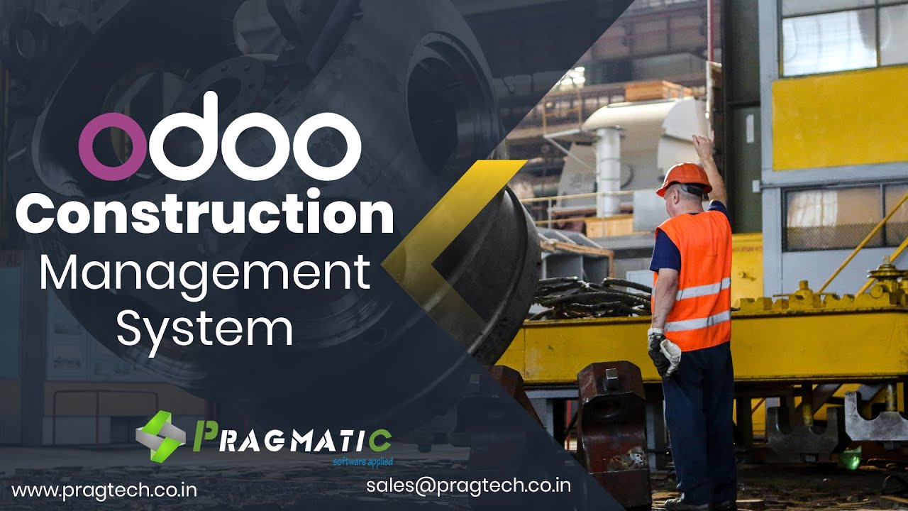 Odoo Construction Management System - YouTube