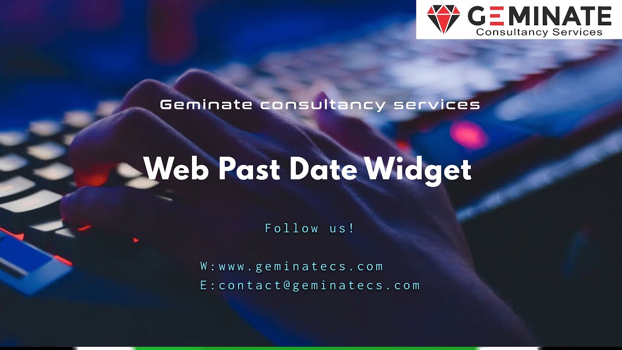 Web Past Date Widget Www geminatecs YouTube web-past-date-widget-www-geminatecs-youtube