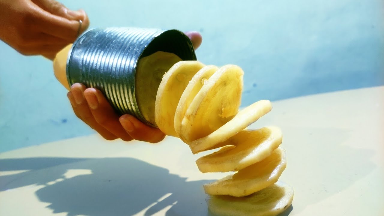 How to make spiral potato cutter at home | DIY Potato cutter machine ...