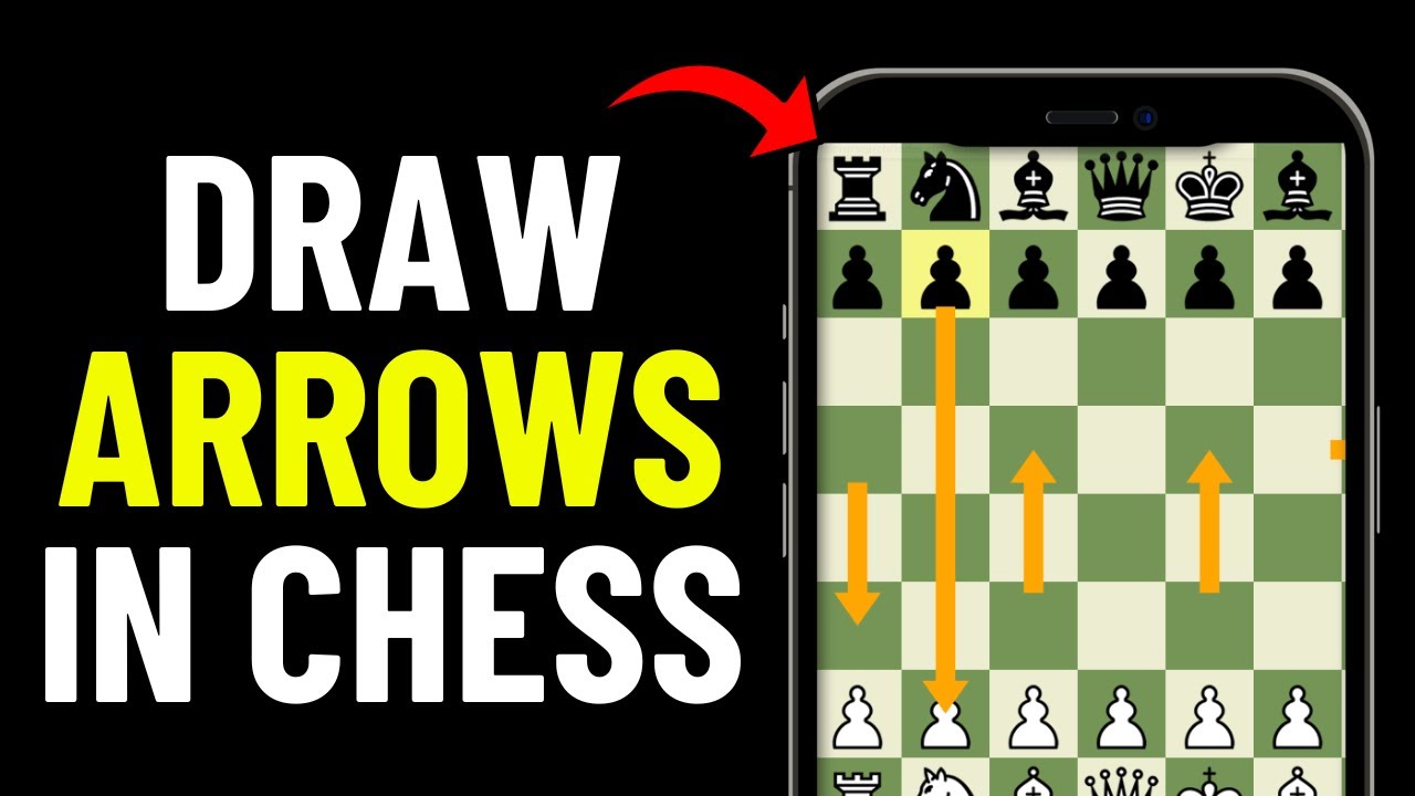 HOW TO DRAW ARROWS ON CHESS.COM MOBILE (BEST METHOD) - YouTube