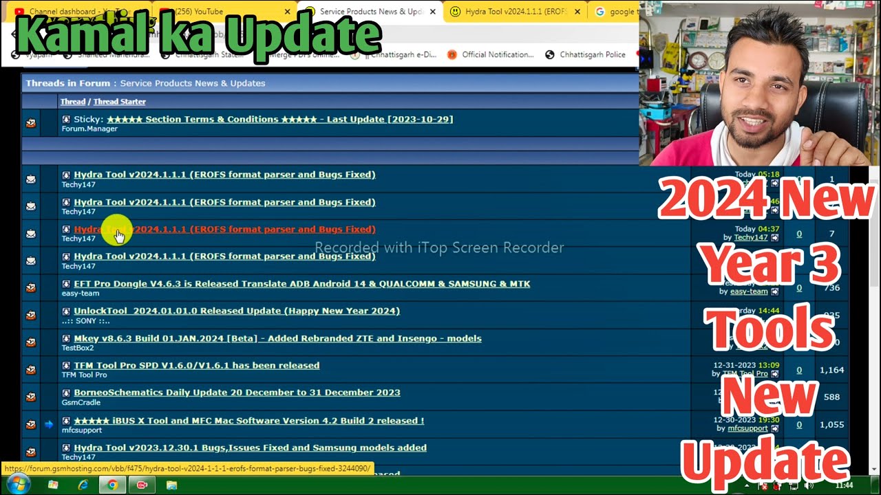 New Year 2024 3 Tools Big New Update\ Hydra Tool v2024.1.1 /UnlockTool_2024.01.01.0 Released ...