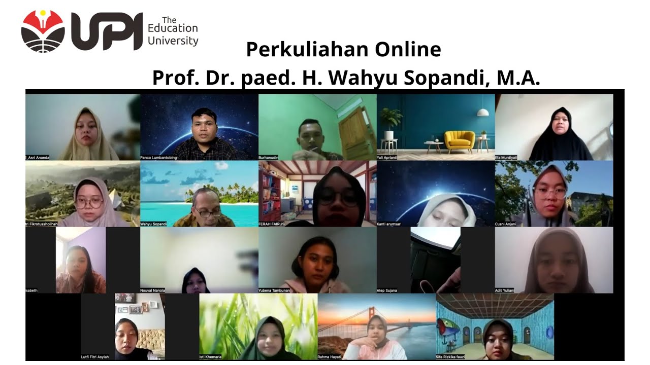 Prof. Dr.paed H Wahyu Sopandi, M A - YouTube