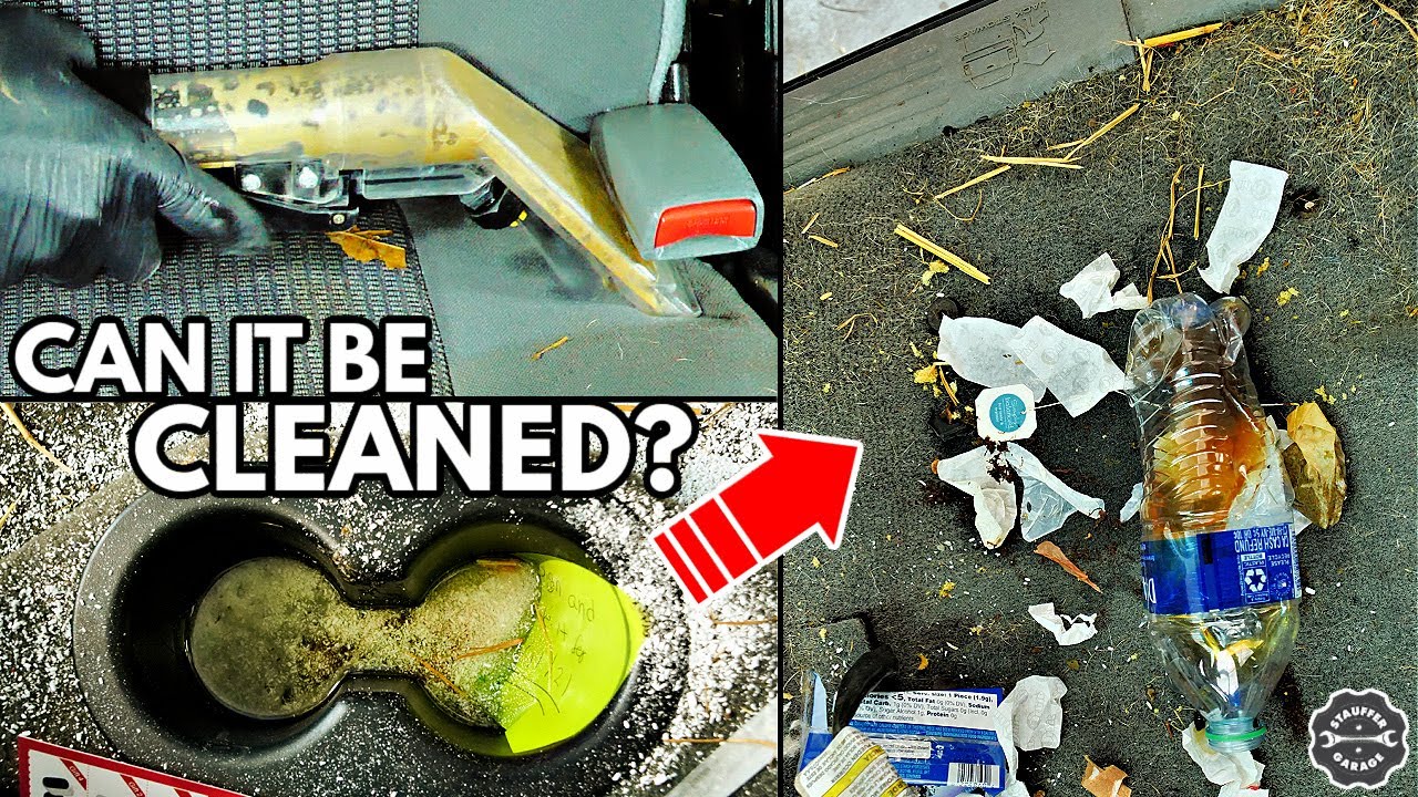 Car Detailing The DIRTIEST Dodge Ram EVER... Deep Cleaning Restoration ...