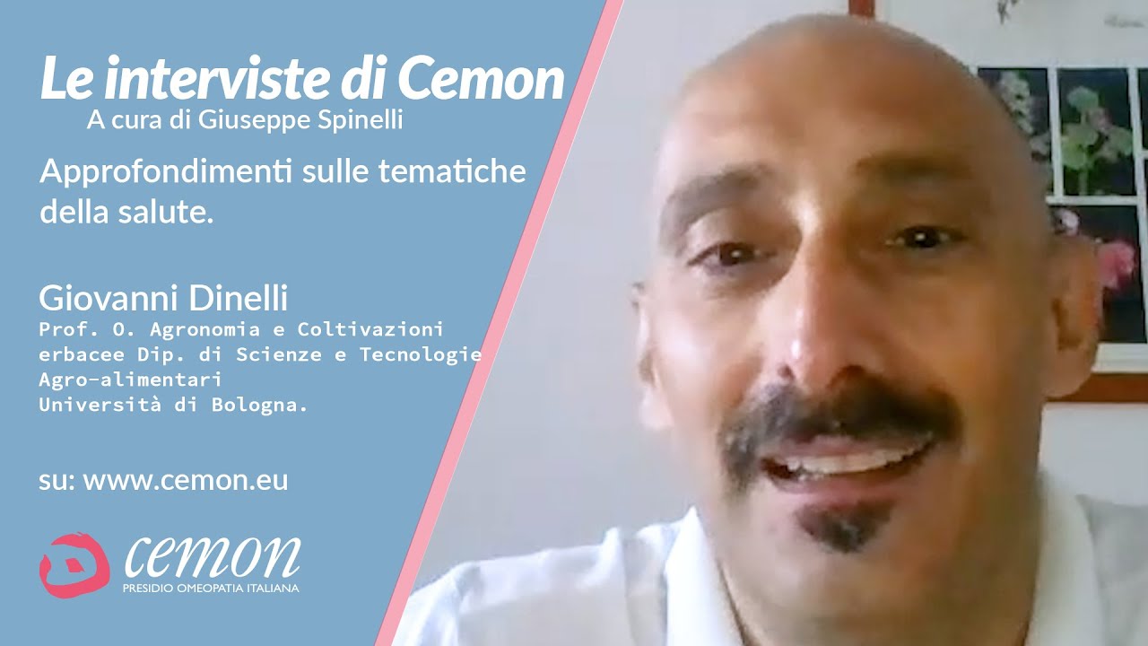 Le ragioni del biologico Intervista al Prof. Giovanni Dinelli - YouTube