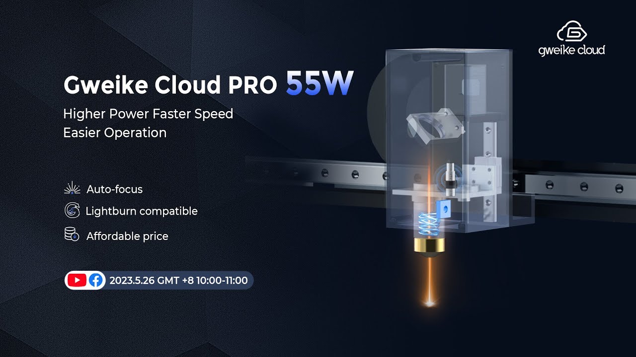 Gweike Cloud PRO New Upgrade 55W Higher Power - YouTube