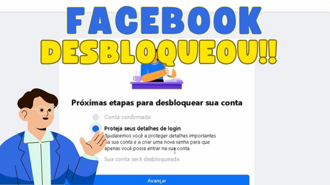 COMO DESBLOQUEAR FACEBOOK BLOQUEADO | NOVA OPÇÃO 2024 - YouTube