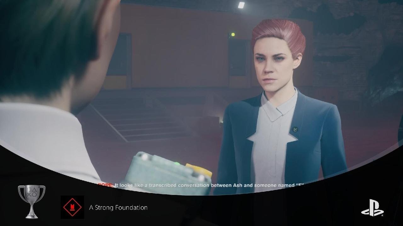 Control Ultimate Edition (PS5): A Strong Foundation Trophy - YouTube