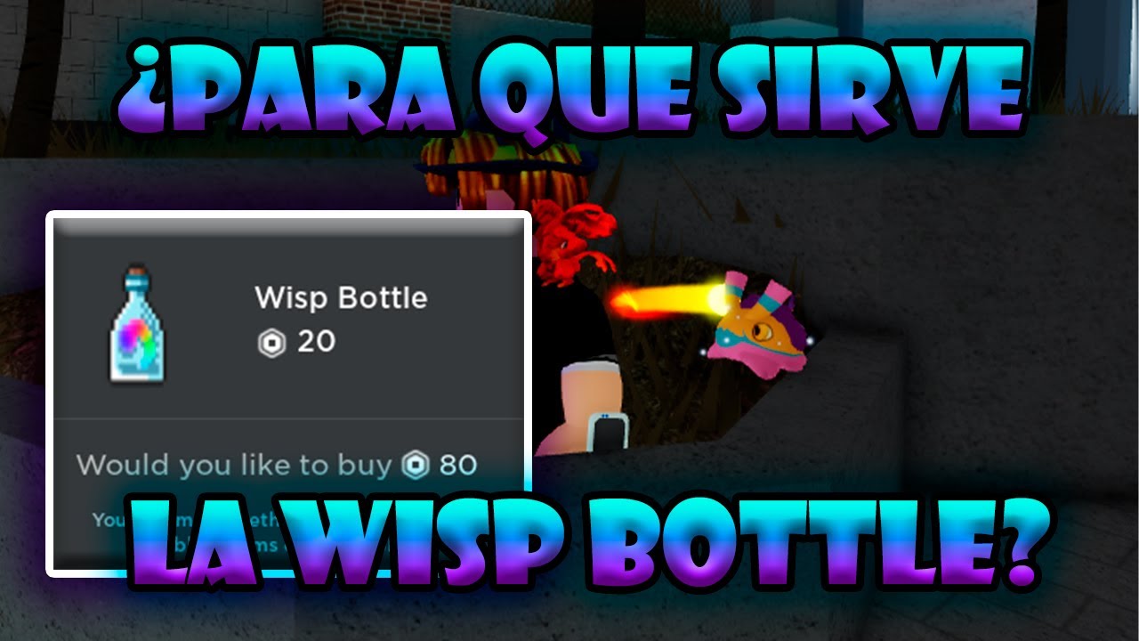 ¿Para que sirve la Wisp Bottle? - YouTube