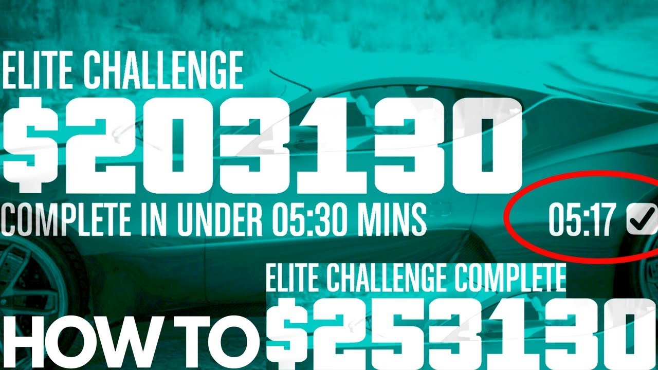 GTA V HOW TO DO ELITE CHALLENGE COMPLETE ACT 1 THE DATA BREACHES BONUS ...