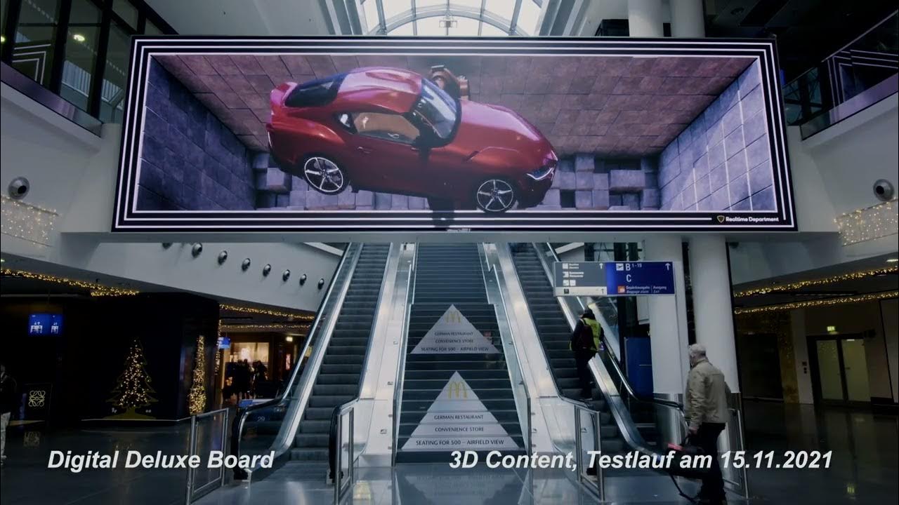 DOOH 3D Content - YouTube