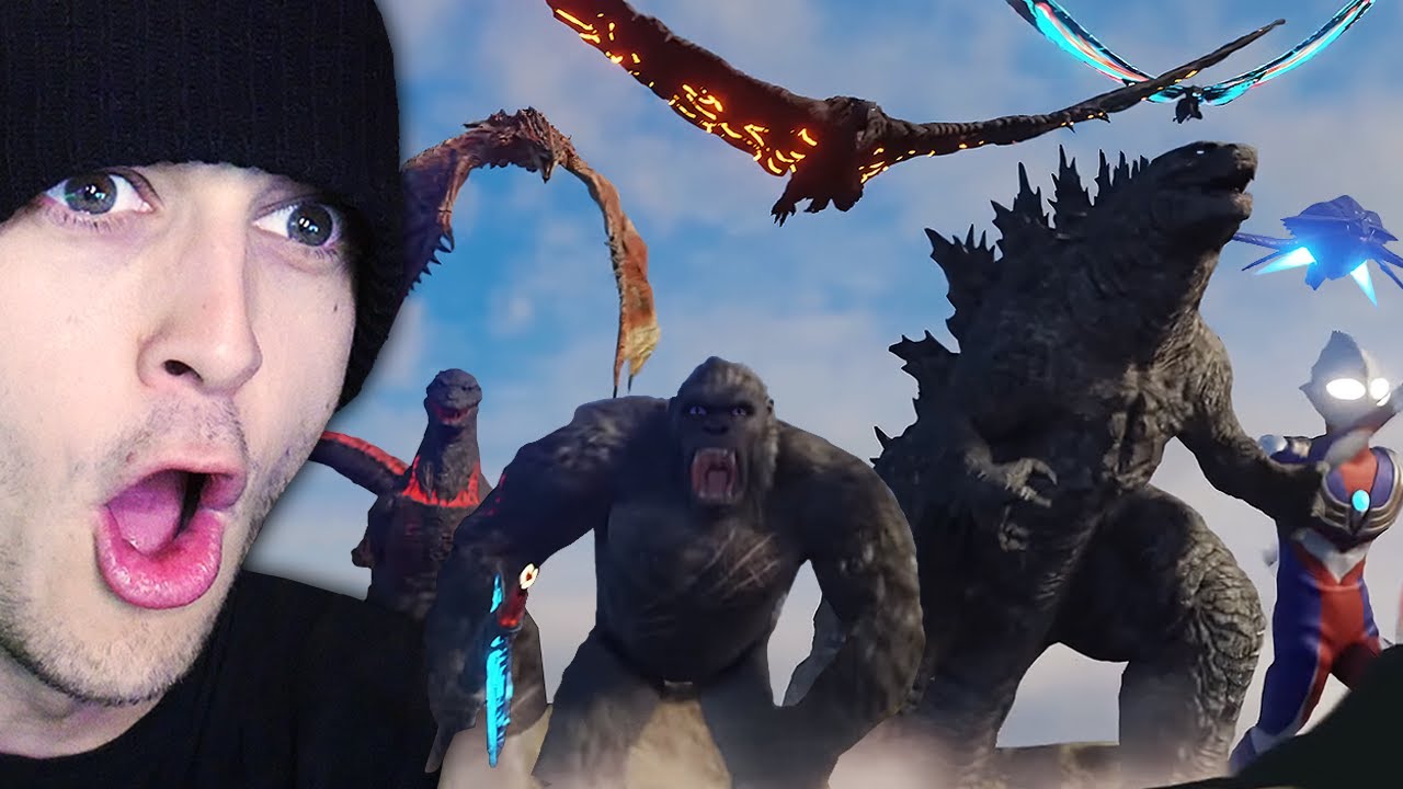 This GODZILLA Battle is the BEST I've EVER Seen.. - YouTube