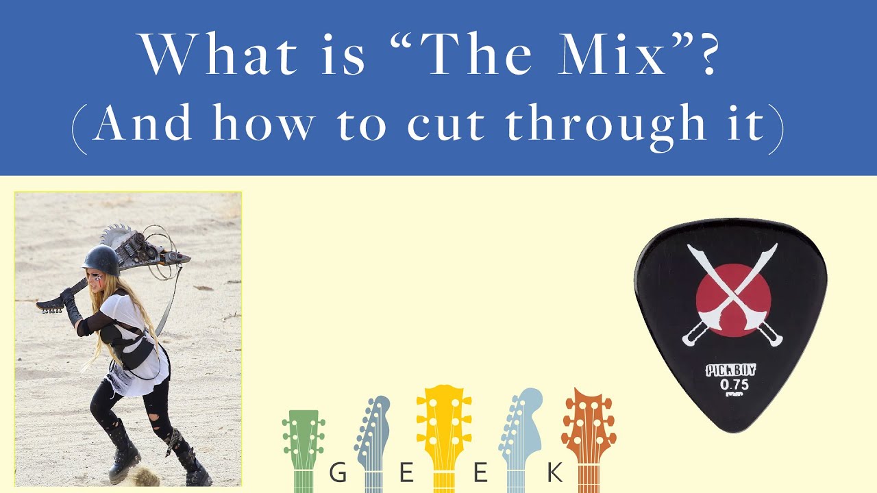 Guitar tone lesson: "Cutting Through the Mix" - YouTube