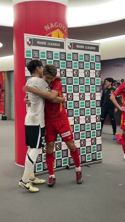🔵🔴 名古屋グランパス 戦、試合前の両チームの様子です🤝 Shorts Youtube