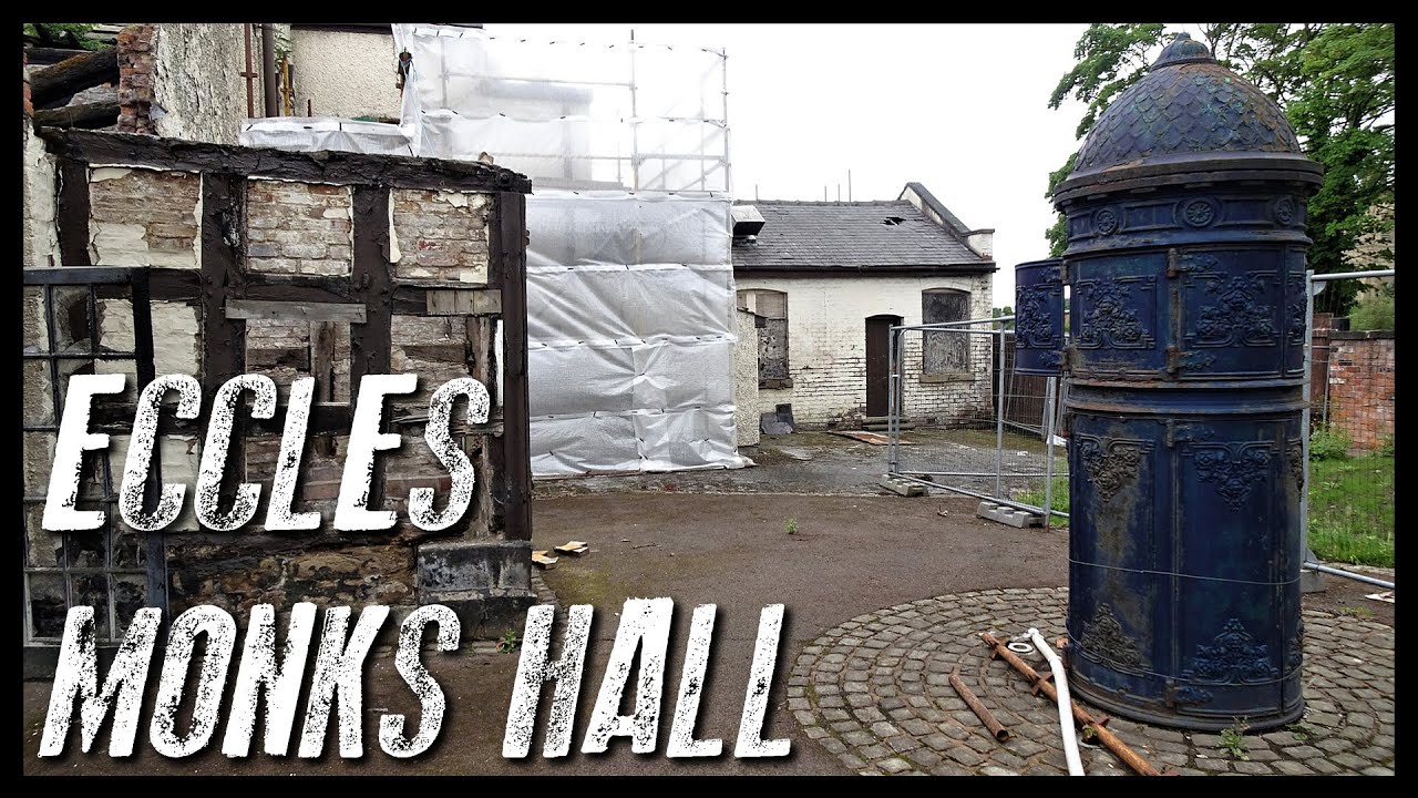 Monks Hall Eccles - Abandoned - What is this curious blue object in the ...