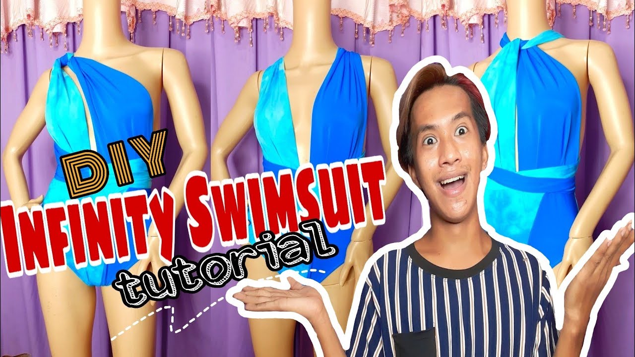 DIY Infinity Swismuit Tutorial #Swimsuit #Infinityswimwear #EdKuturVlog ...