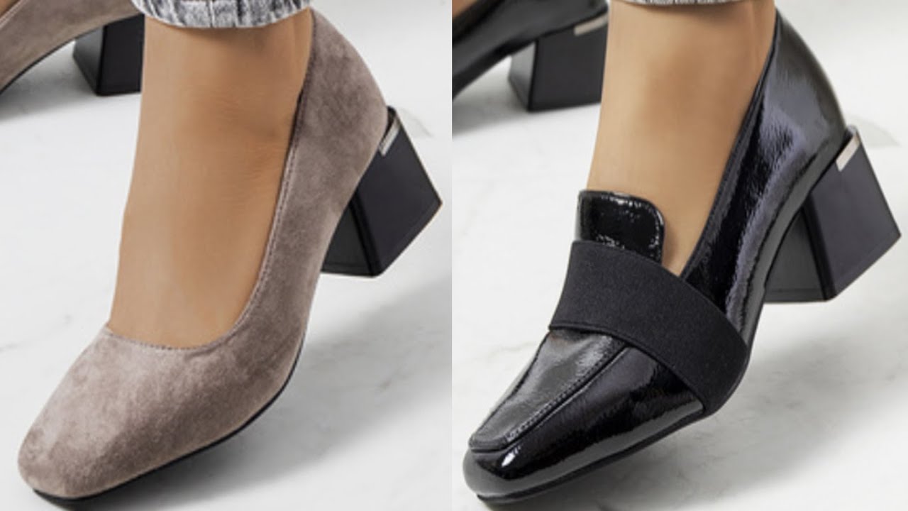 2024 NEW OFFICE STYLE SHOES DESIGNS FOR WOMEN LATEST SLIP ON APPEALING ...