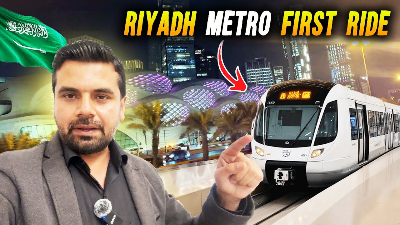 My Experience With Riyadh Metro On Day One of Operations | with English ...