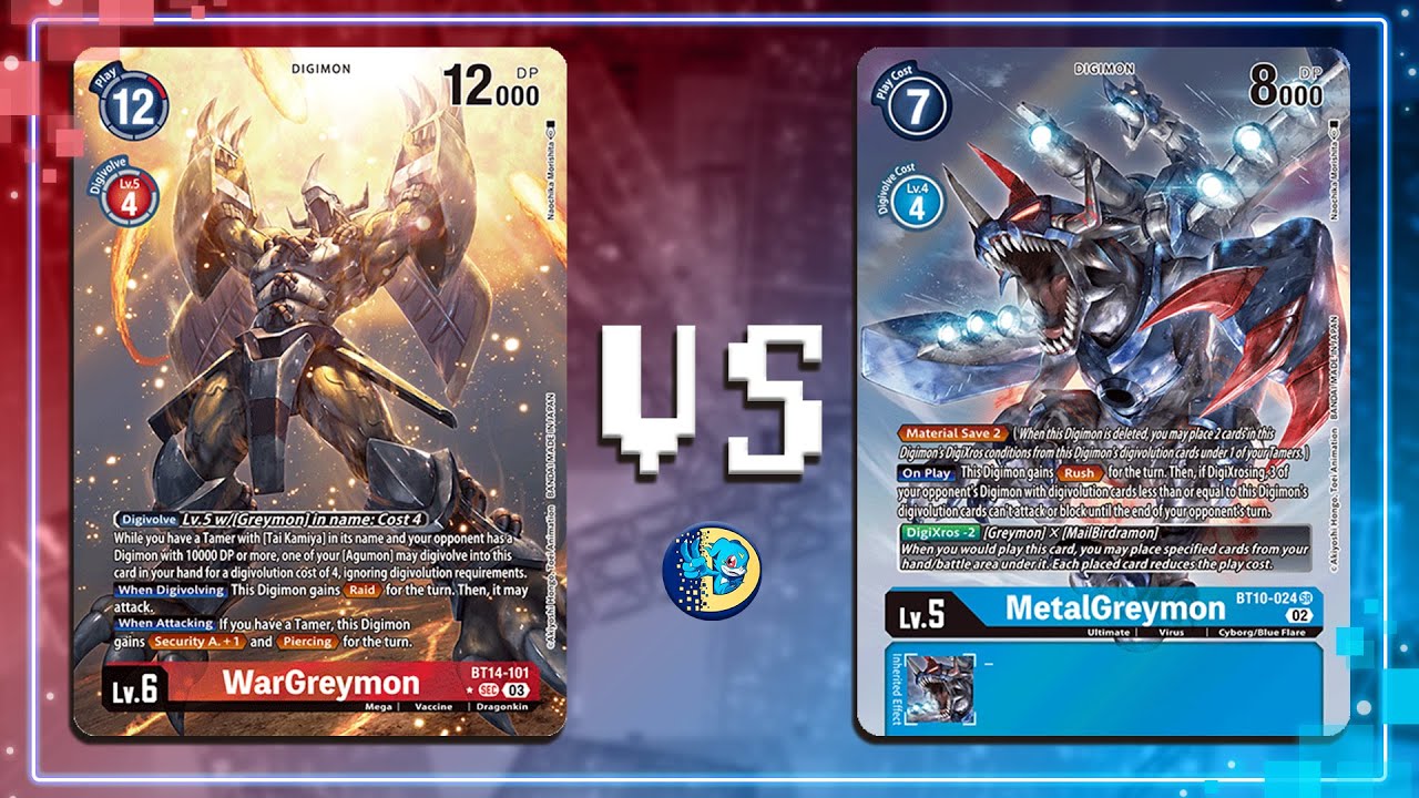 WARGREYMON vs BLUE FLARE | DIGIMON TCG | LOCAL MATCH | BT14 - YouTube