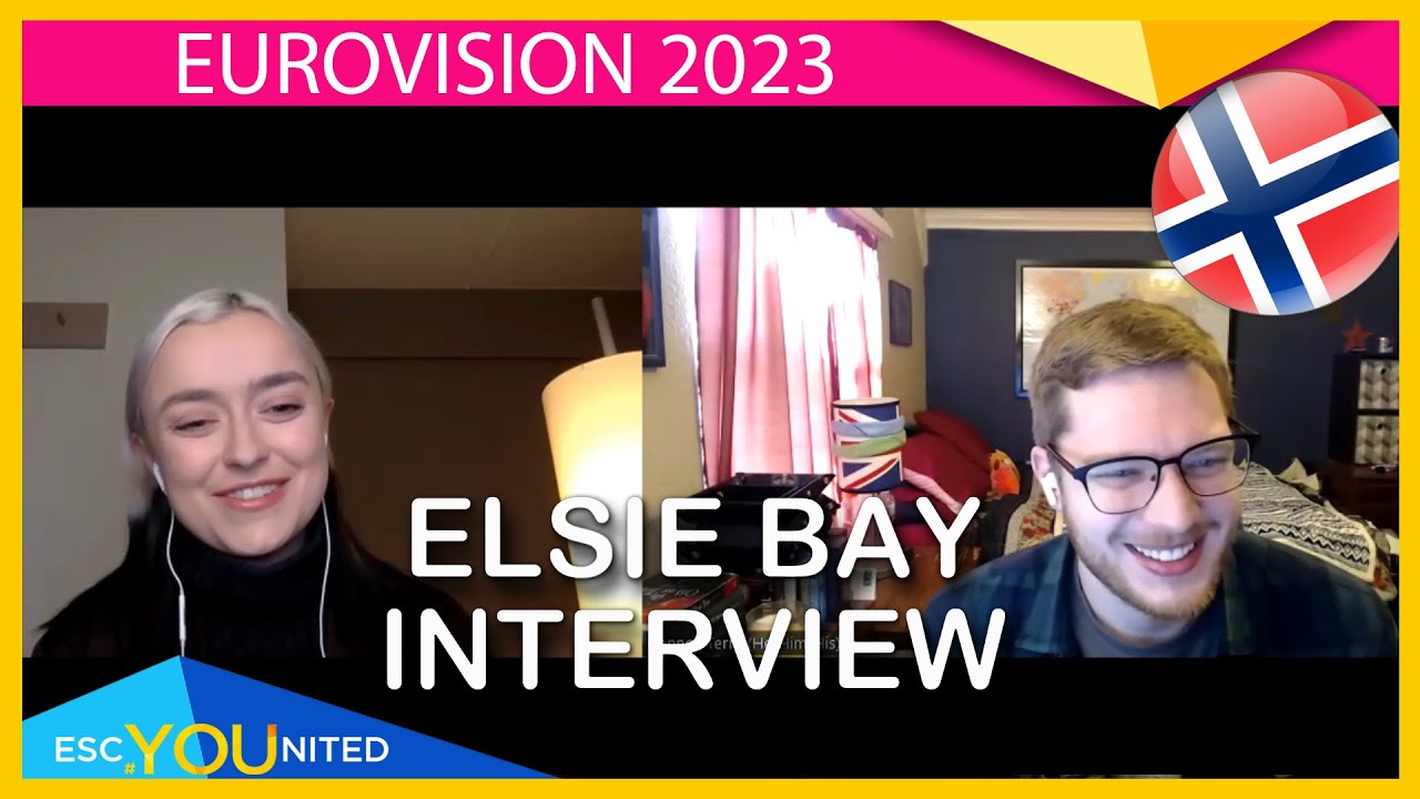 INTERVIEW with Elsie Bay (Melodi Grand Prix 2023) Love You in a Dream ...