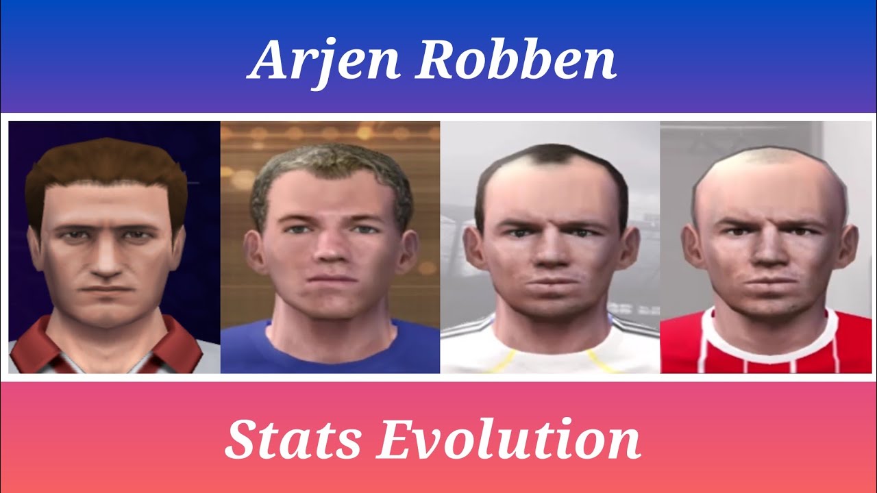 Arjen Robben - Skills Evolution - PES 2 ao PES 2021 - PS2 - YouTube