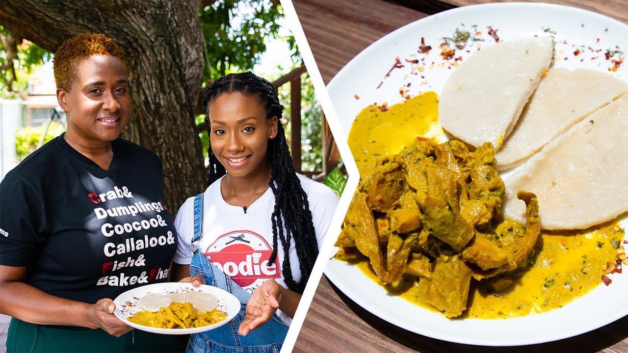 How To Make Trini Curry Conch | Foodie Nation x Miss Trim's - YouTube