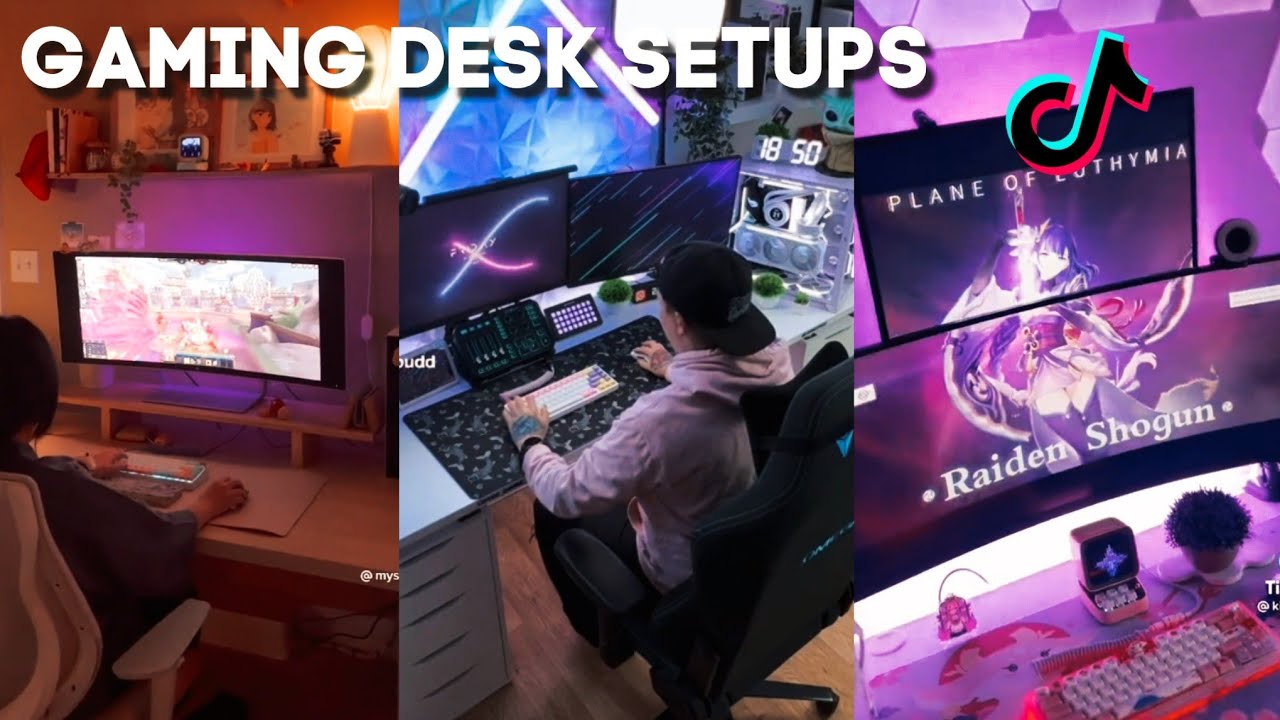 GAMING DESK SETUP| TikTok Compilation - YouTube