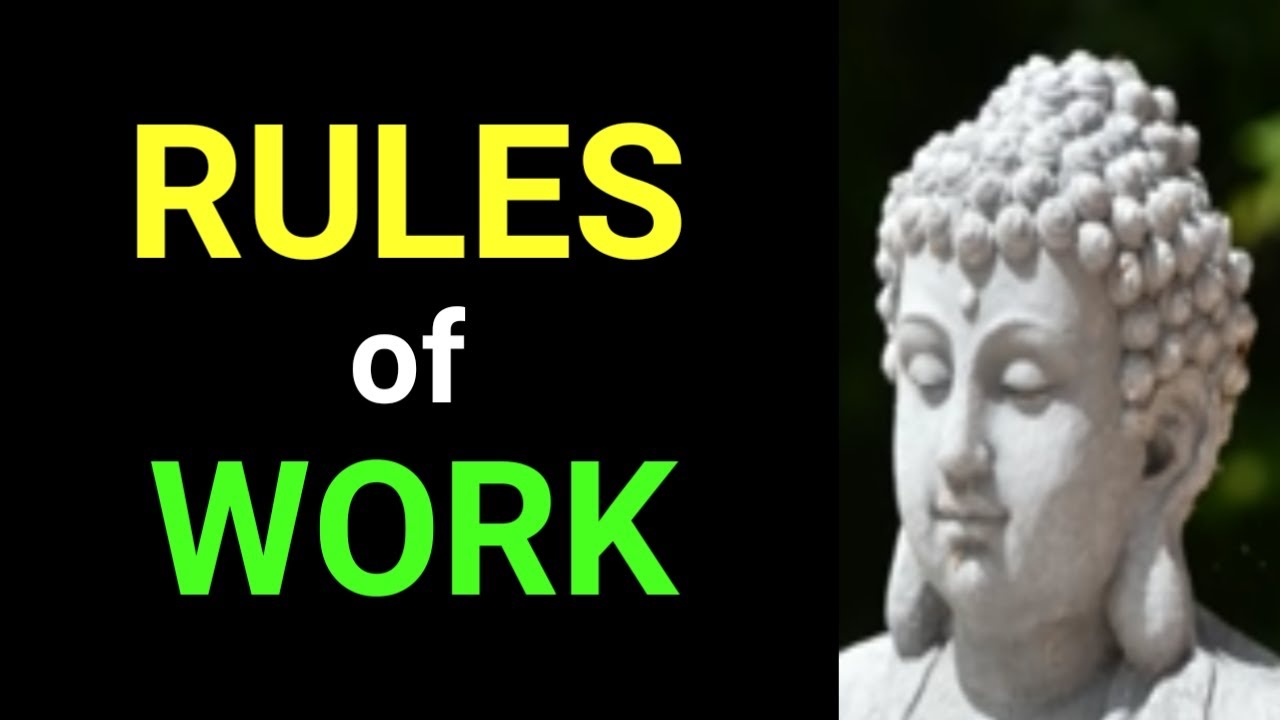 🎧Rules of Work🎧Listen to Motivational Positive Wisdom Quotes🎧 ...