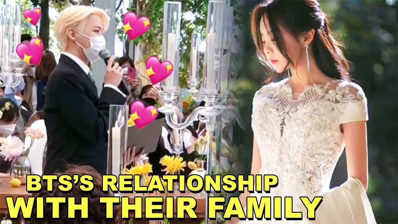 BTS's Relationship With Their Family - YouTube