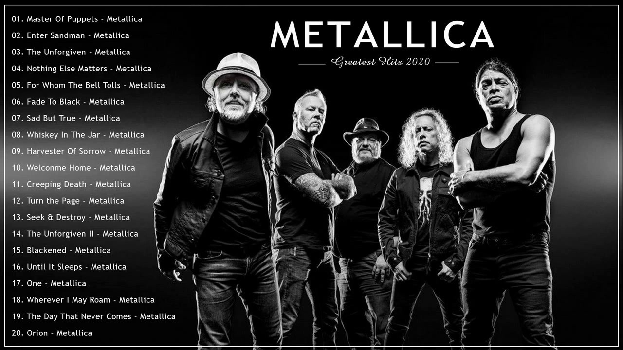 Metallica Greatest Hits Full Album 2019 - Best Of Metallica - Metallica ...