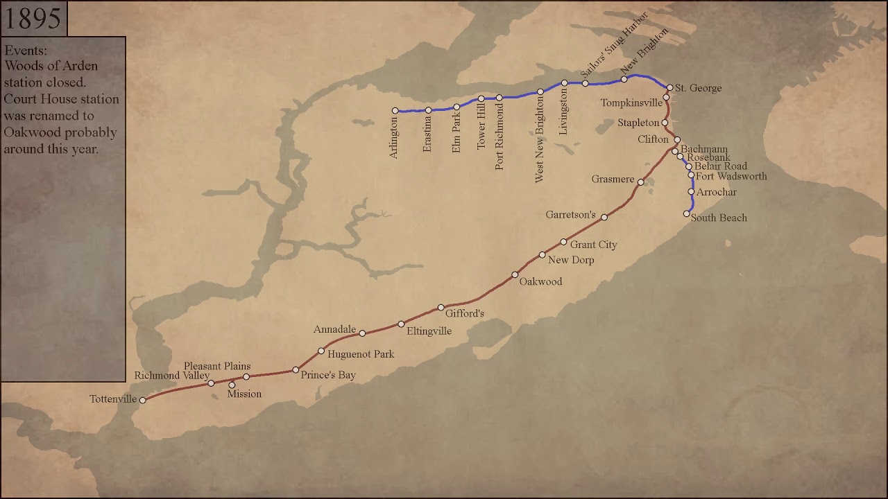 History of the Staten Island Railway - YouTube