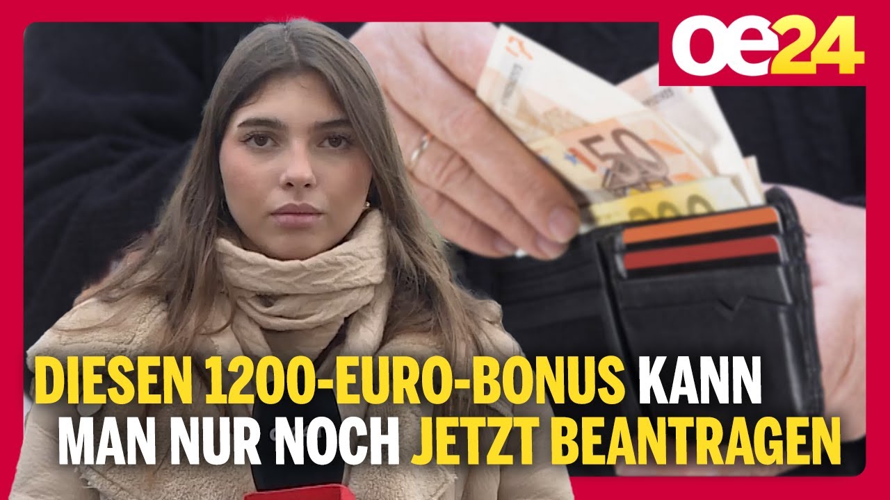 Diesen 1200-Euro-Bonus kann man nur noch jetzt beantragen - YouTube