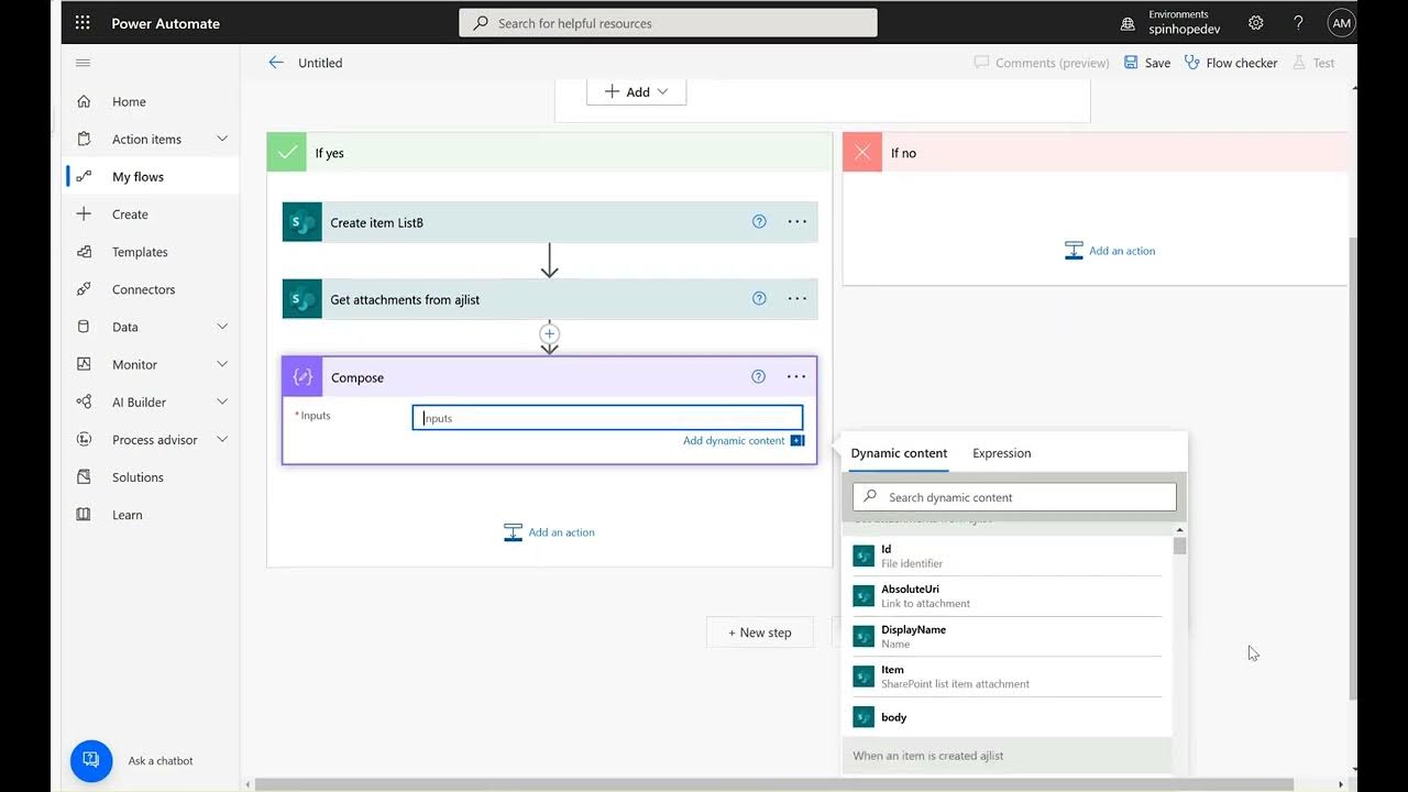 Power Automate - SharePoint Create Item and Attachment Image from one ...
