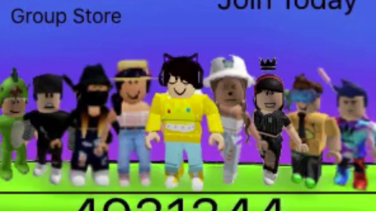 New Group Photo roblox - YouTube