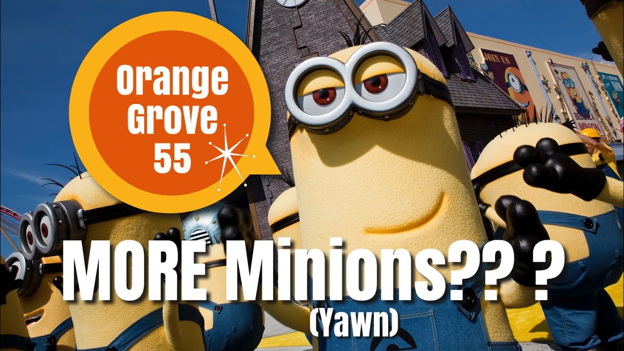 MORE Minions Coming To Universal Orlando? (ZZzzZ yawn) - YouTube