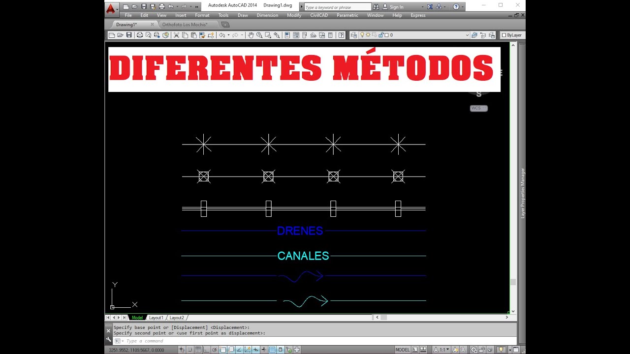CREAR TIPOS DE LINEA PERSONALIZADOS EN AUTOCAD - YouTube