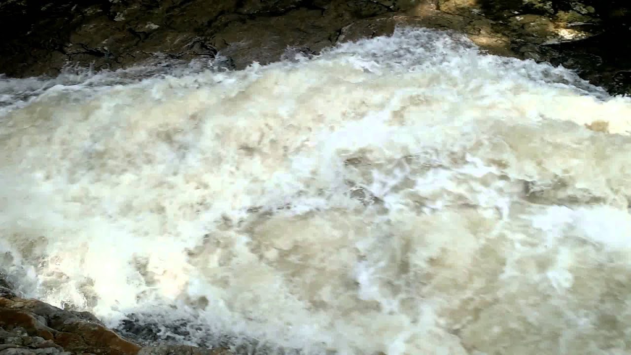 Ohiopyle Meadow Run natural water slides - YouTube