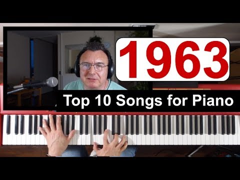 1963 Top 10 Songs for Piano - YouTube