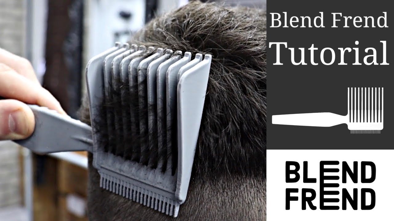 👉BLEND FREND TUTORIAL | Instantly cut hair with this comb!! #haircut # ...